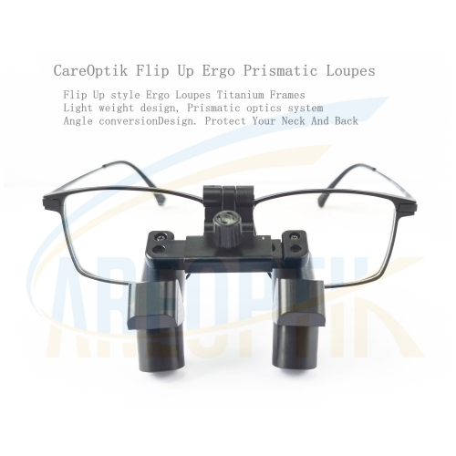 Ergo Flip Up Prismatic Dental surgical loupes
